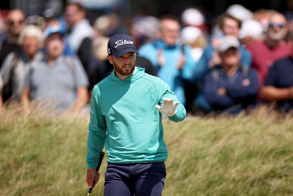 The Open: Michael Stewart savouring experience at Royal Liverpool