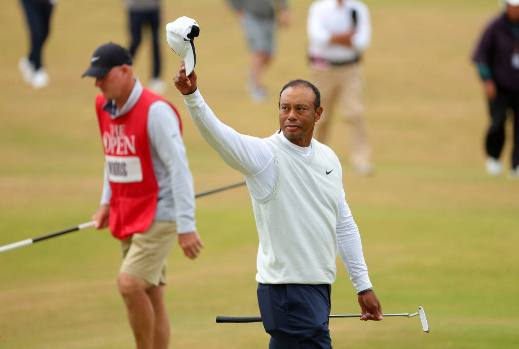 The 150th Open | Tiger Woods farewell