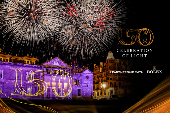 The R&A Celebration of Light | Live light show | The 150th Open