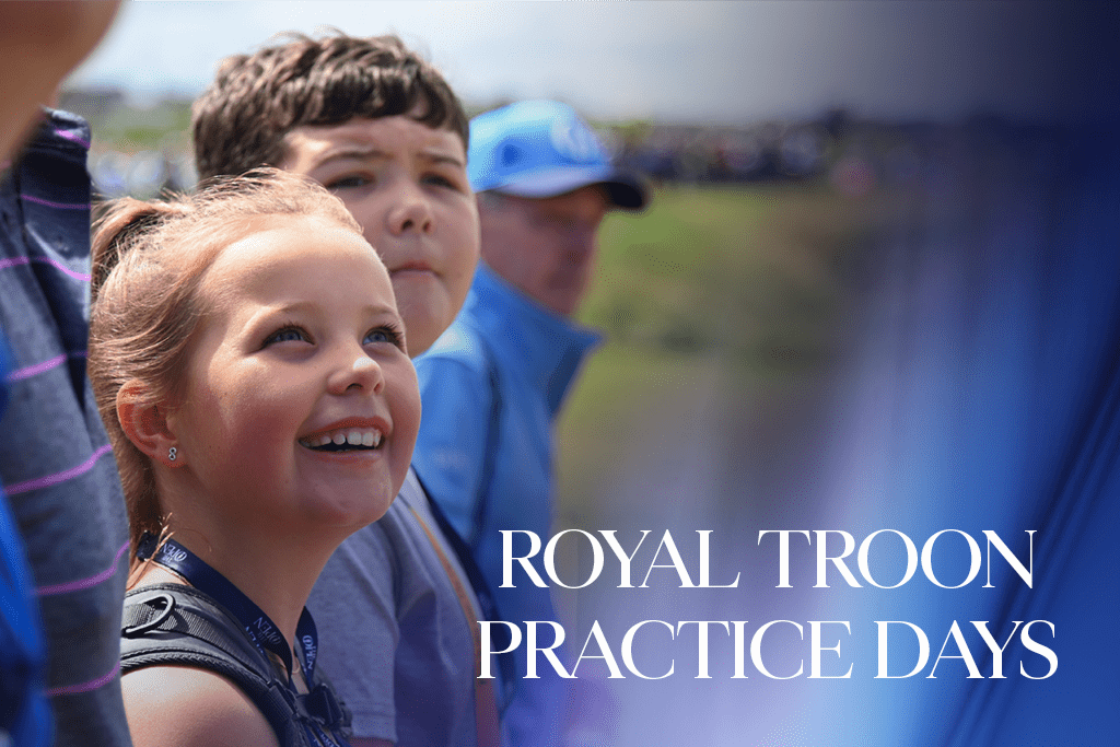 The perfect family outing | Practice days at Royal Troon