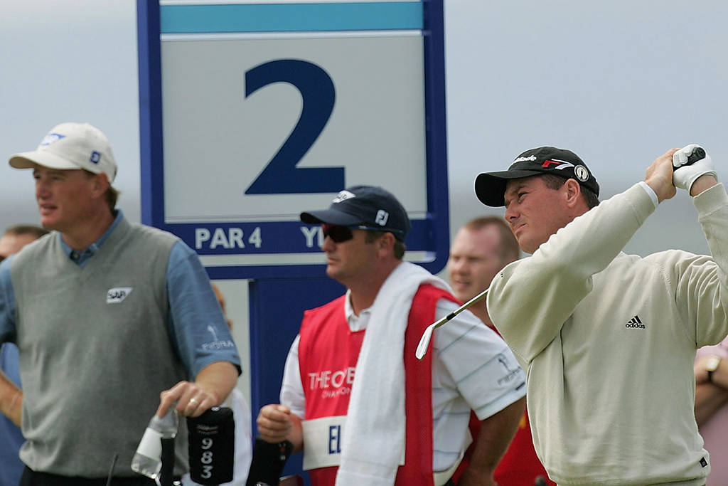 Hamilton holds off giants | Royal Troon 2004 | The Open