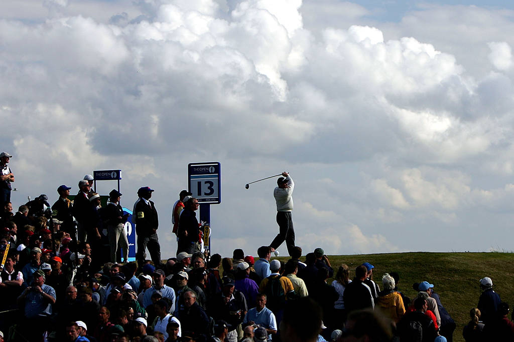 Hamilton holds off giants | Royal Troon 2004 | The Open