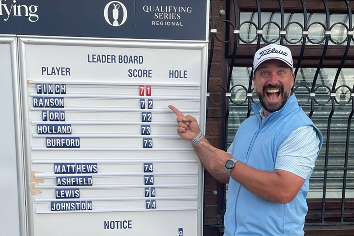 Finch through at Regional Qualifying | The 153rd Open