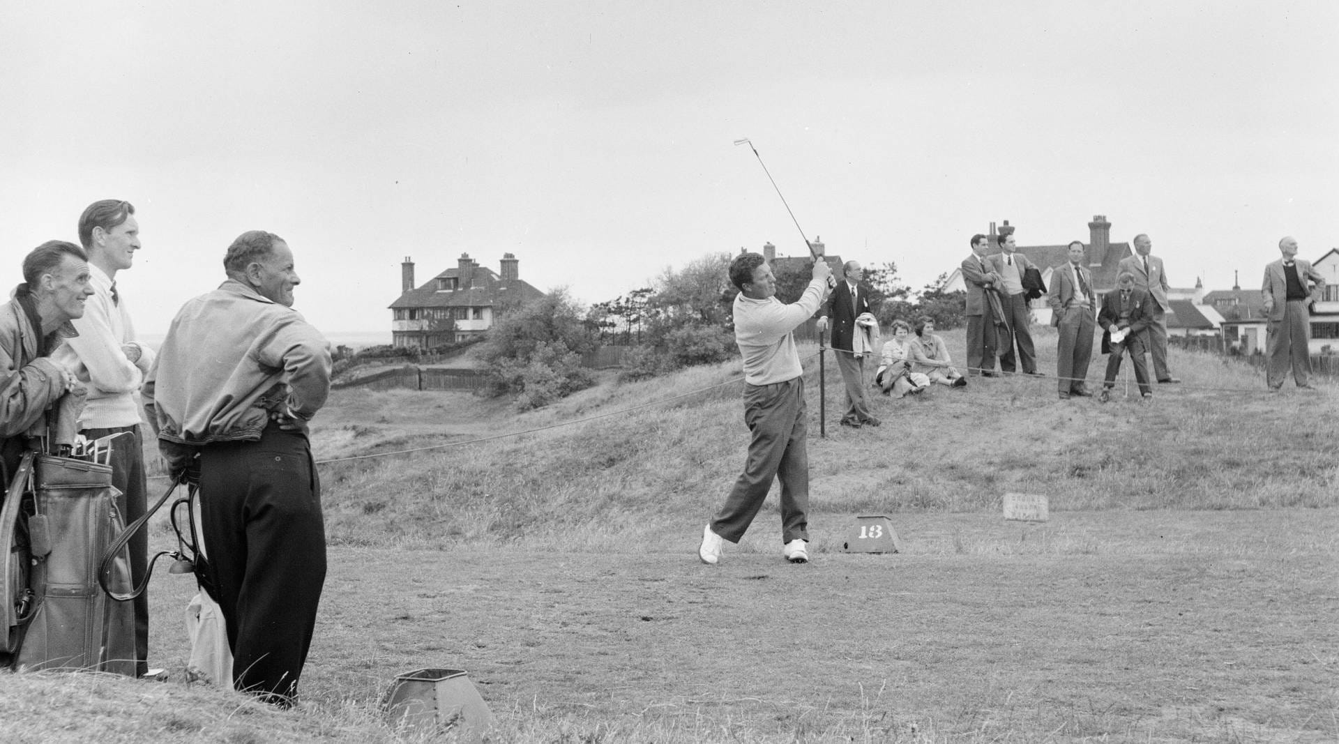 Peter Thomson at The Open