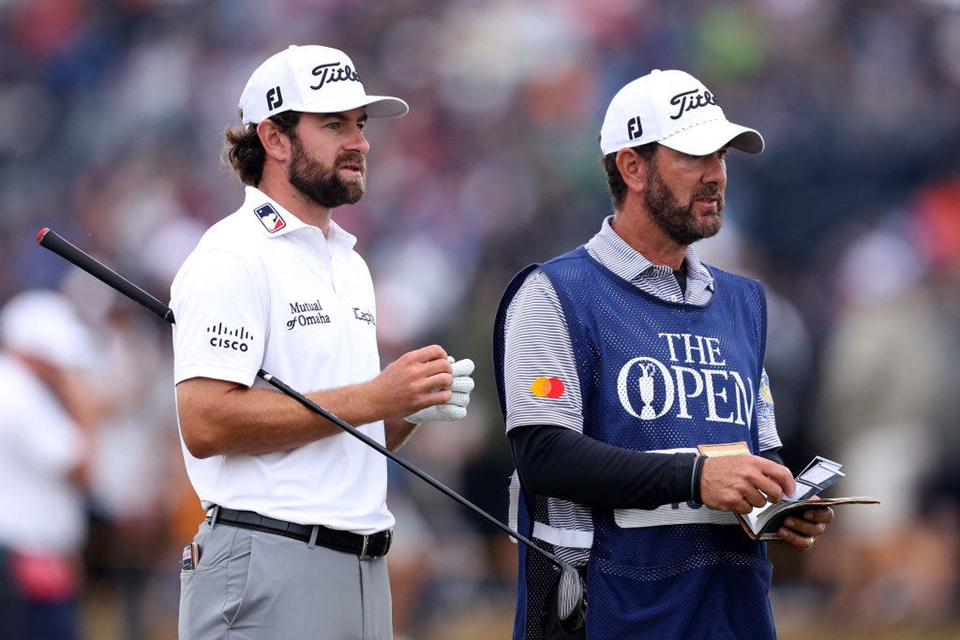 The Open: Cameron Young leads chasing pack at Royal Liverpool