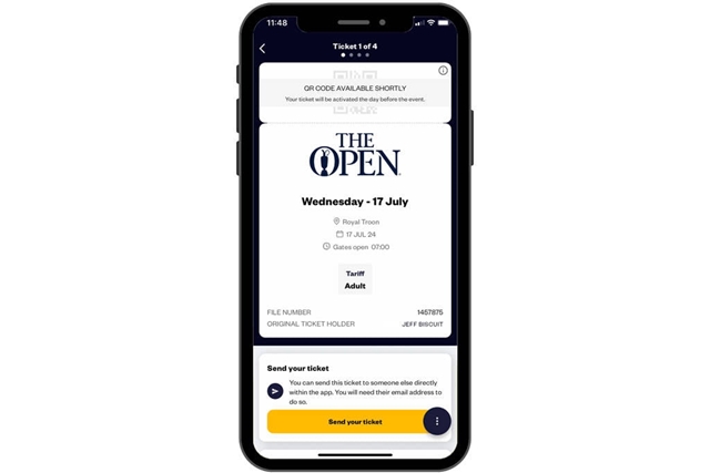 Digital Tickets | The 154th Open | Royal Birkdale